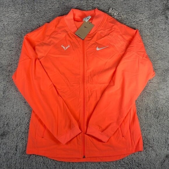 Nike | Jackets & Coats | Nike Rafa Drifit Court Tennis Jacket Size ...